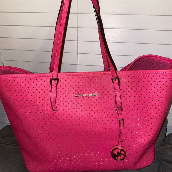 MICHAEL Michael Kors | Bags | Hot Pink Micheal Kors Tote Bag | Poshmark